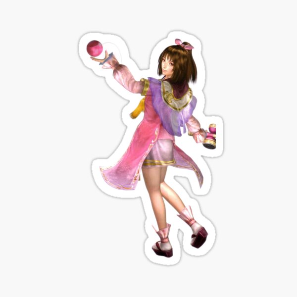 "Oichi Cute Anime Girl " Sticker for Sale by celerylord | Redbubble