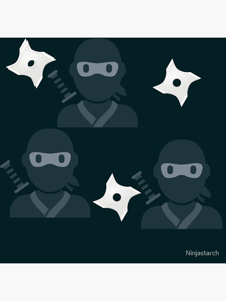 "Ninja spin" Sticker for Sale by Ninjastarch | Redbubble