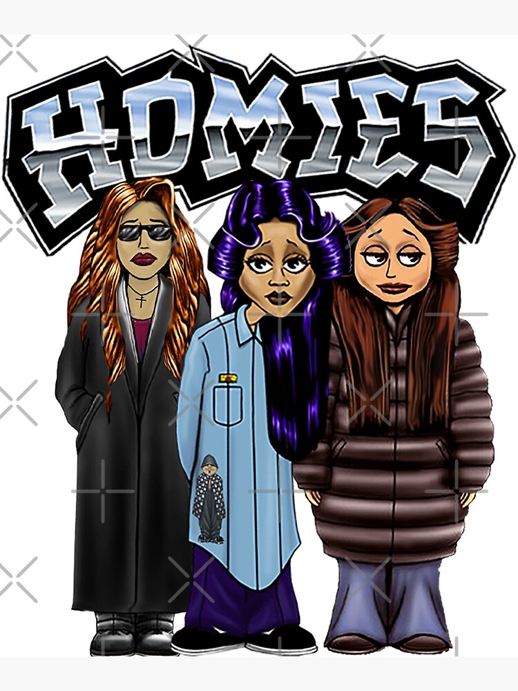 "Lil Homies" Poster for Sale by EnviousObjects2 | Redbubble