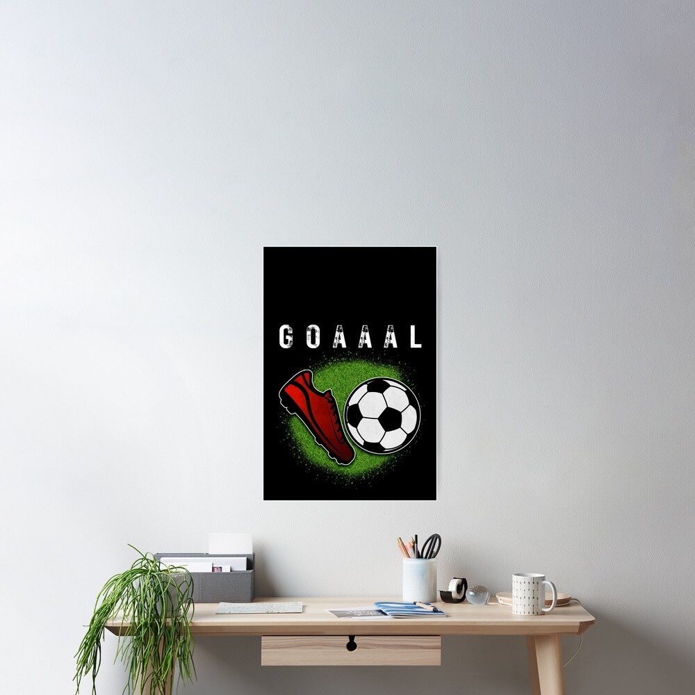 "Qatar World Cup 2022- GOAAAAAL!!!!!" Poster for Sale by sophiasway ...