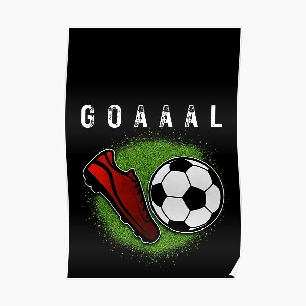 "Qatar World Cup 2022- GOAAAAAL!!!!!" Poster for Sale by sophiasway ...
