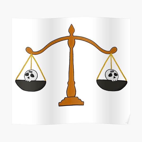 "Scales of Equality" Poster for Sale by NuclearHoltz | Redbubble
