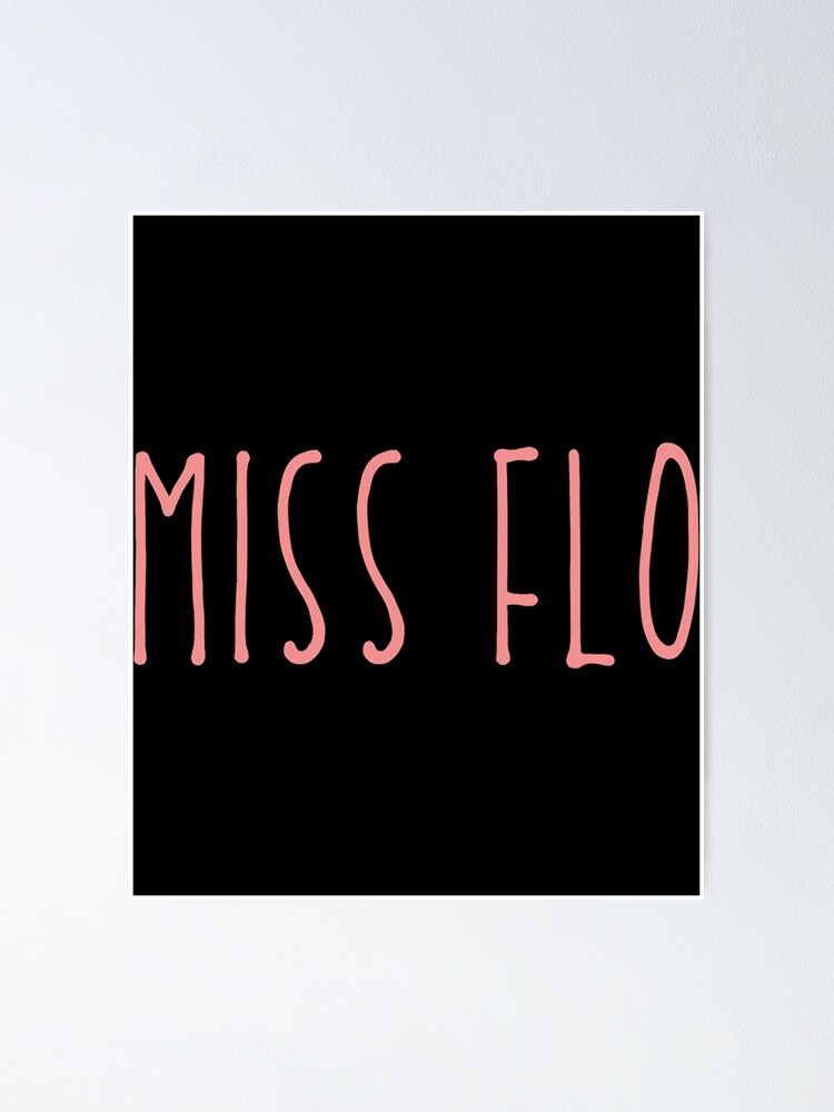 "Florence Pugh- Miss Flo" Poster for Sale by StardustAndM | Redbubble