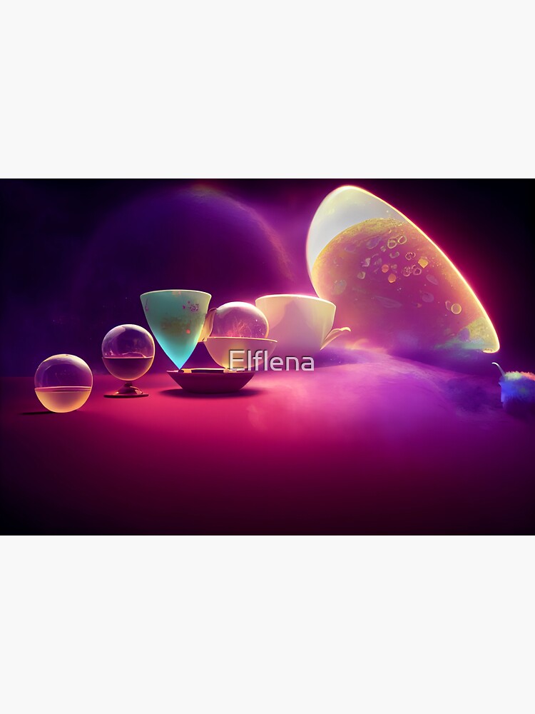 "Colorscape series - Food for the Soul" Sticker for Sale by Elflena ...