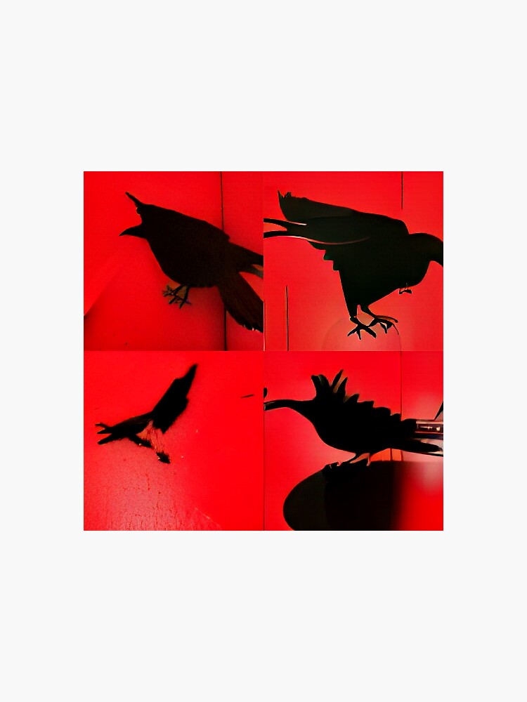 "A Crow Left Of the Murder 2022 interpretation" Sticker for Sale by ...