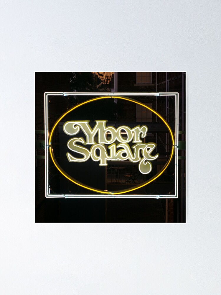 "Ybor Square" Poster for Sale by dglover3 | Redbubble
