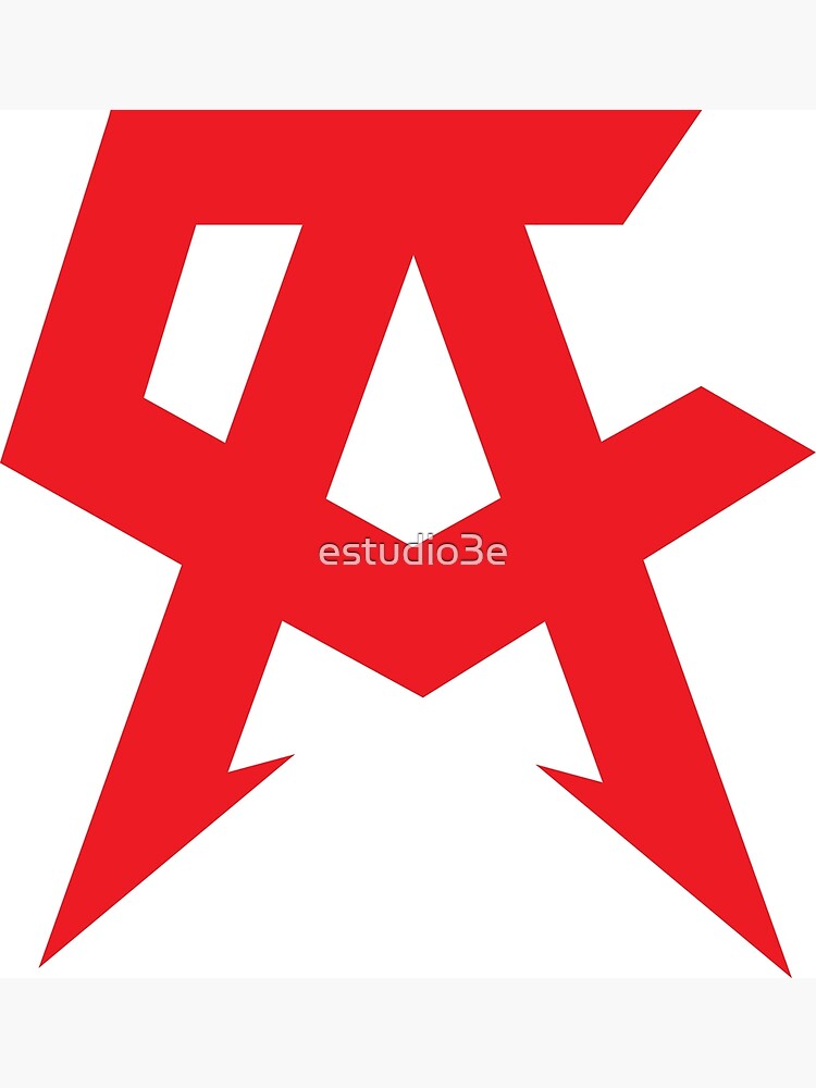 "Saul Canelo Alvarez - Red Logo" Poster for Sale by estudio3e | Redbubble
