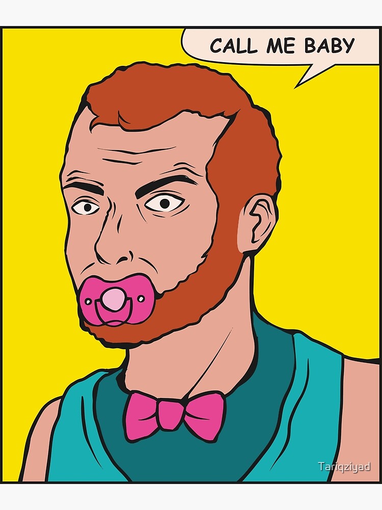 "call me baby lovely dad" Poster for Sale by Tariqziyad | Redbubble