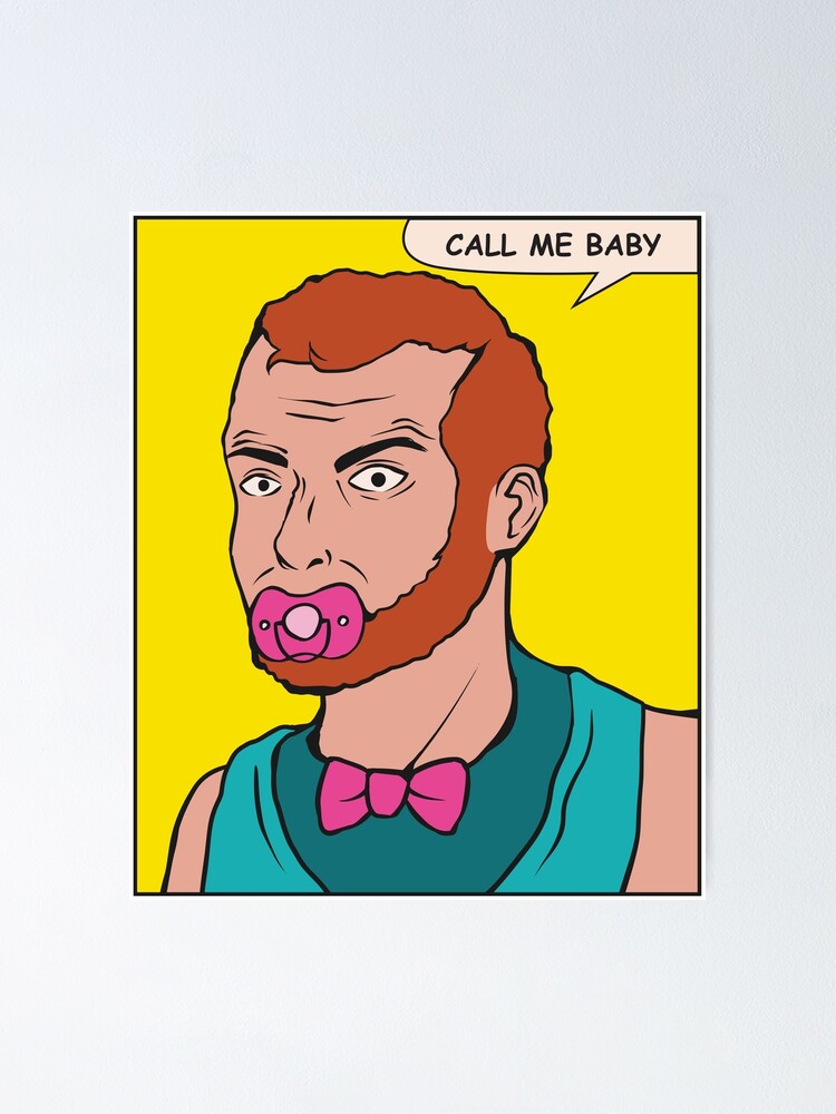 "call me baby lovely dad" Poster for Sale by Tariqziyad | Redbubble