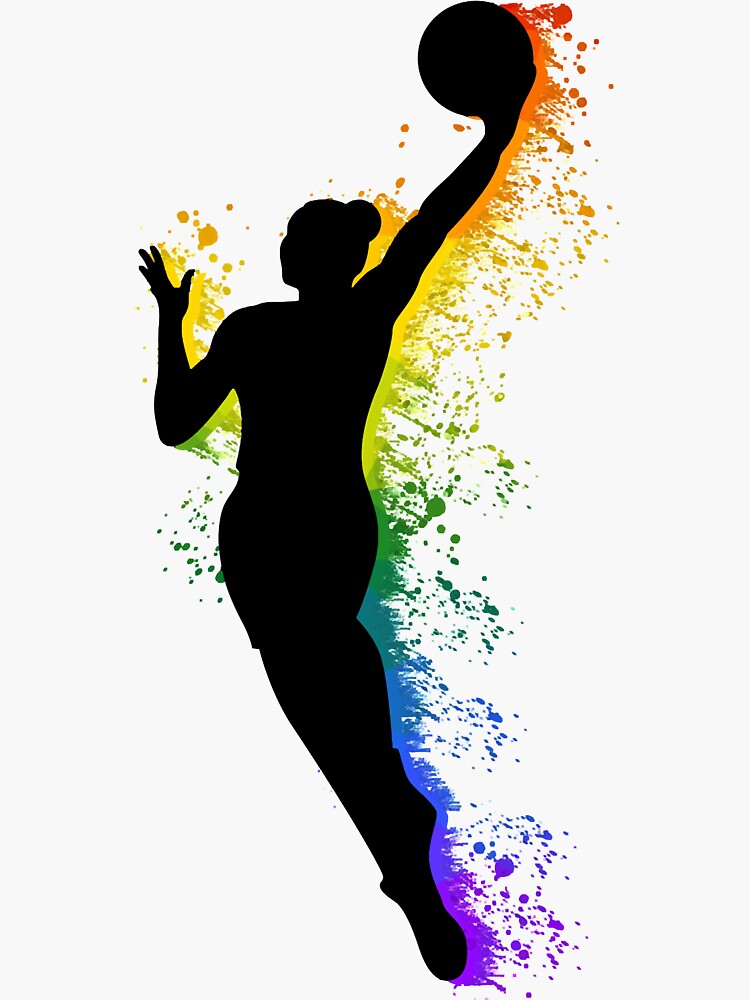 "Wnba lfg" Sticker for Sale by KathyGries | Redbubble