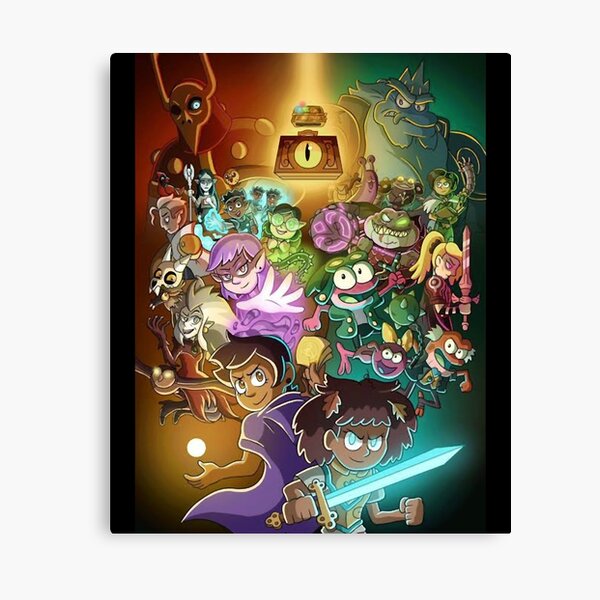 "The Owl House x Amphibia Classic " Canvas Print for Sale by rubyramseyn | Redbubble
