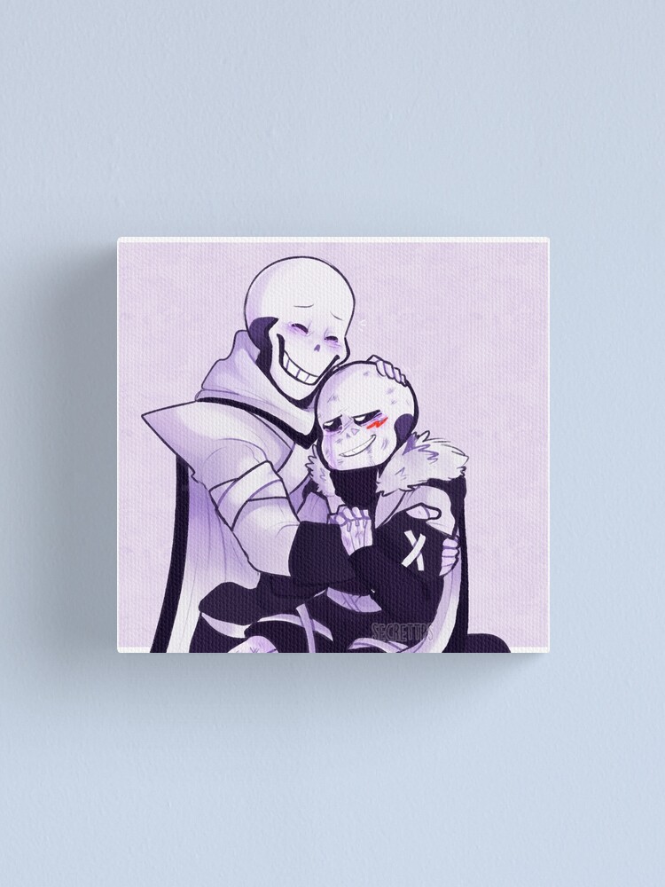 "Cross Sans and XPapyrus Underverse" Canvas Print for Sale by secrettps ...