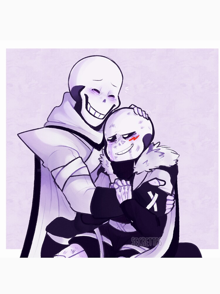 "Cross Sans and XPapyrus Underverse" T-shirt for Sale by secrettps ...