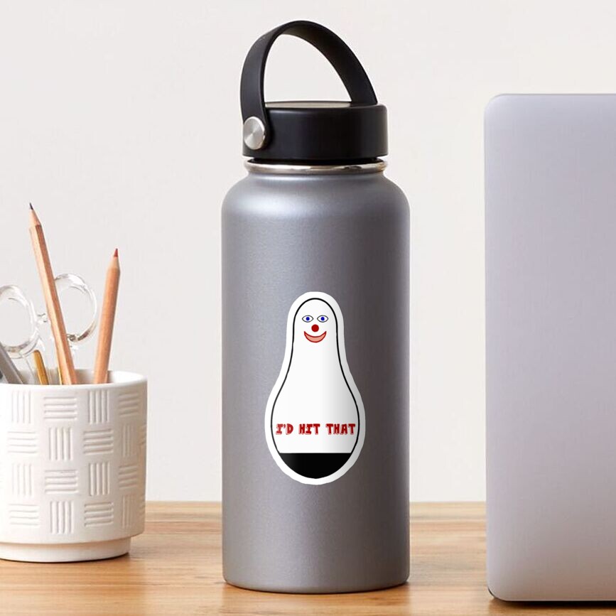 "Bobo Doll" Sticker for Sale by laurenmoe | Redbubble