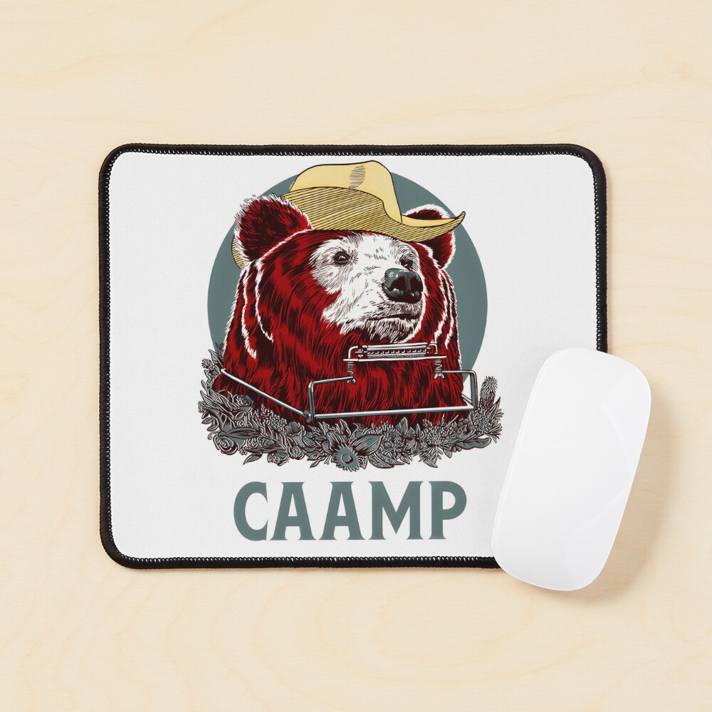 "Caamp bear retro" Sticker for Sale by AliceHamann | Redbubble