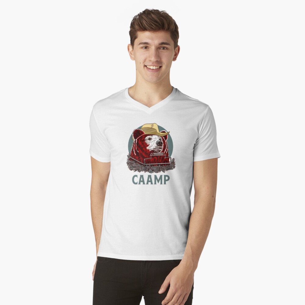 "Caamp bear retro" Sticker for Sale by AliceHamann | Redbubble