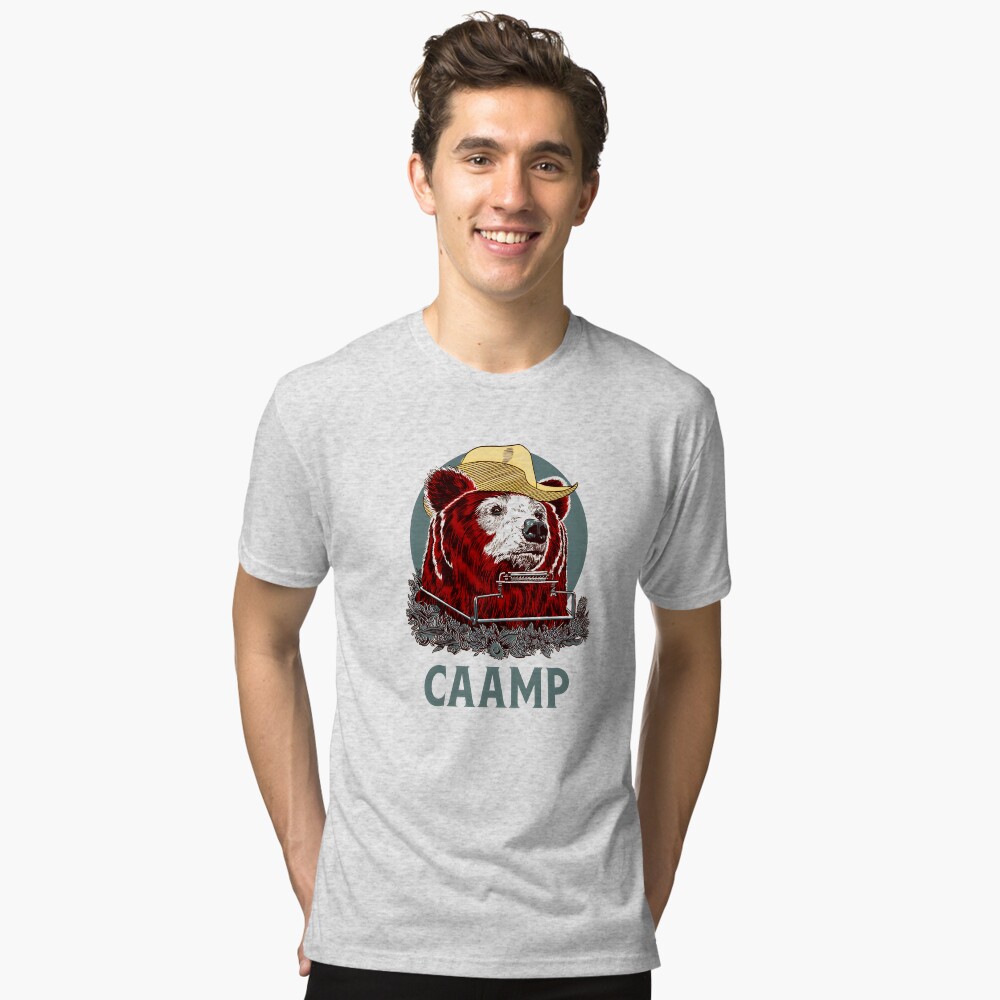 "Caamp bear retro" Sticker for Sale by AliceHamann | Redbubble