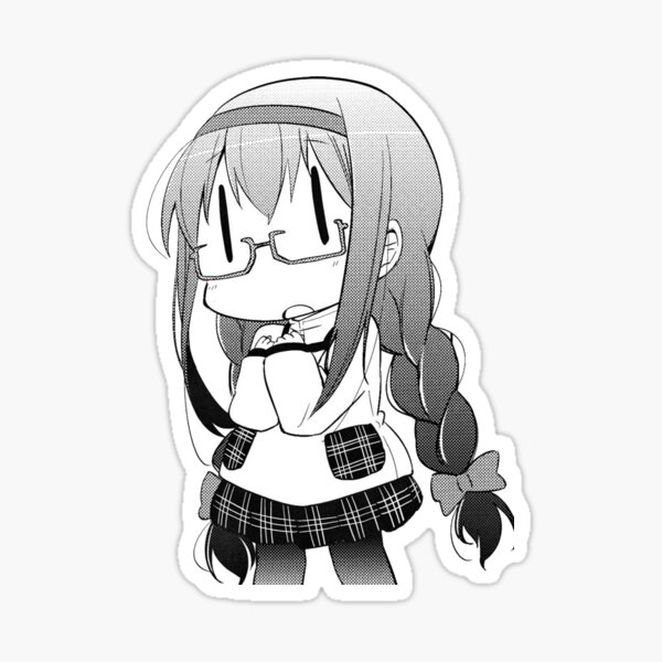 "Chibi homura" Sticker for Sale by Rockstar345 | Redbubble