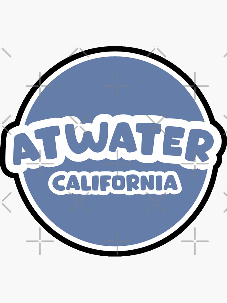 "Atwater Logo" Sticker for Sale by MoDesignsInc | Redbubble