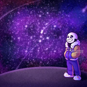 "Outertale Sans" Metal Print by secrettps | Redbubble