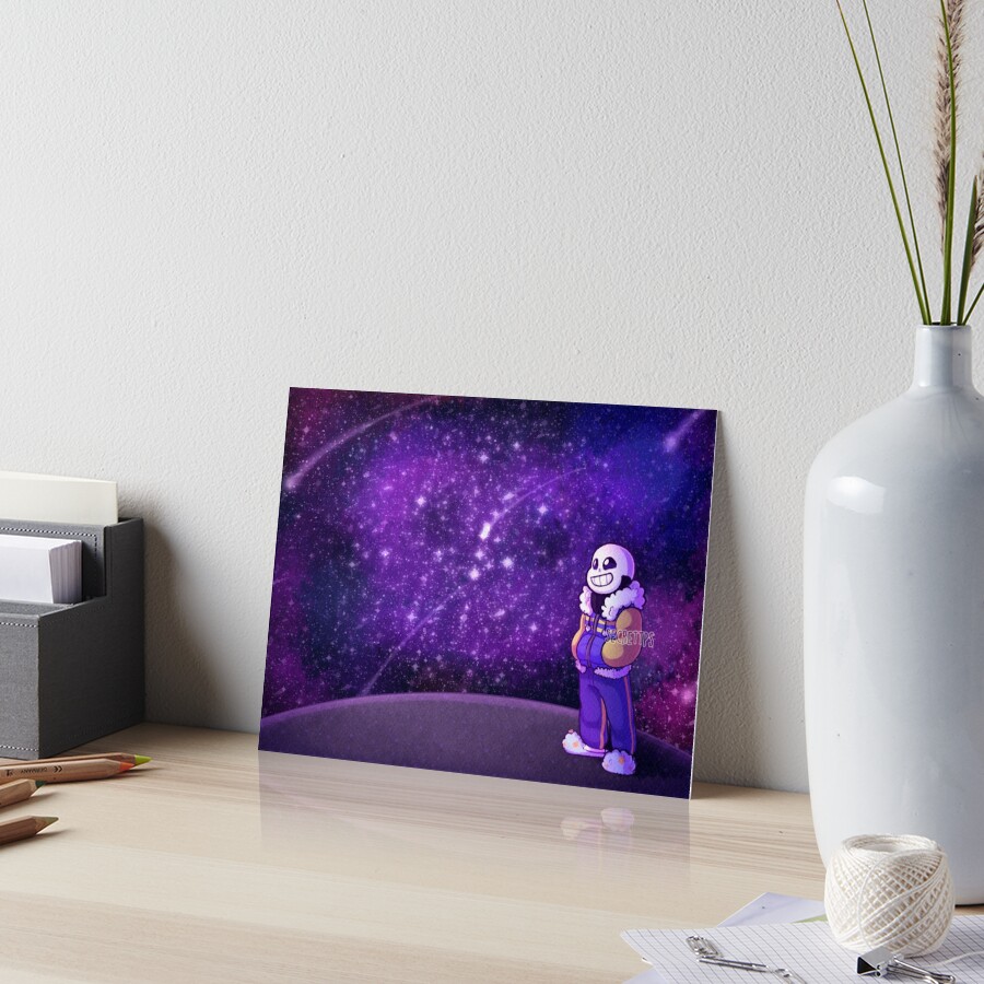 "Outertale Sans" Art Board Print for Sale by secrettps | Redbubble