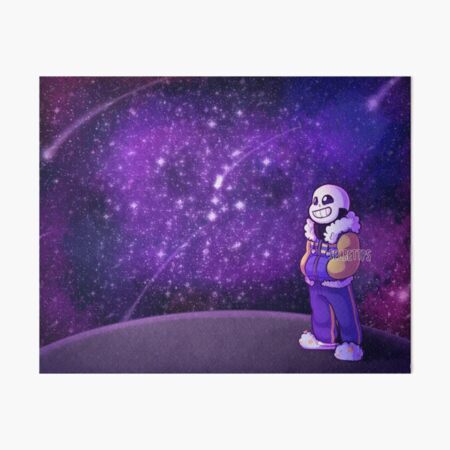 "Outertale Sans" Art Board Print for Sale by secrettps | Redbubble