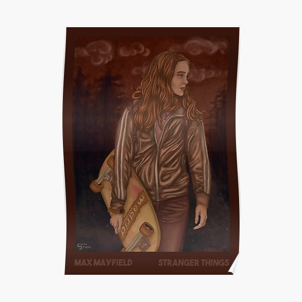 "Max Mayfield" Poster for Sale by SaltaStudio | Redbubble