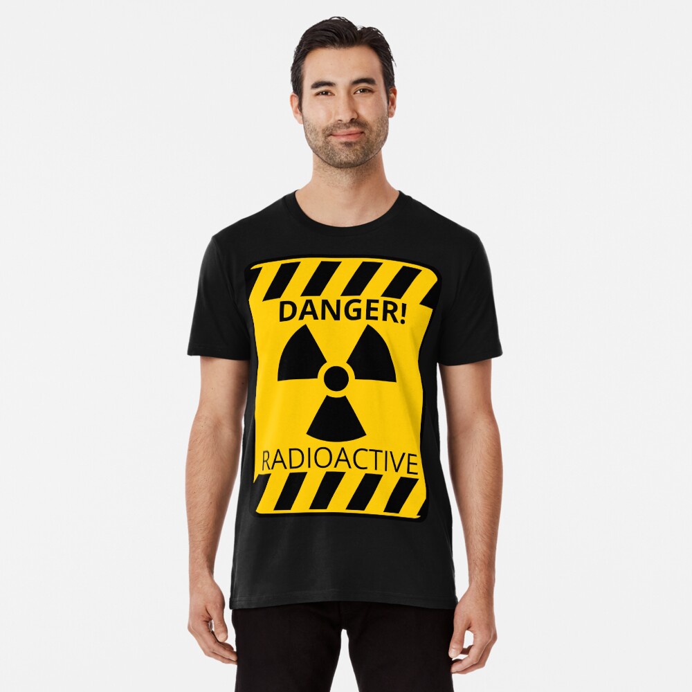 "Danger Radioactive" Sticker for Sale by paisleythermond | Redbubble