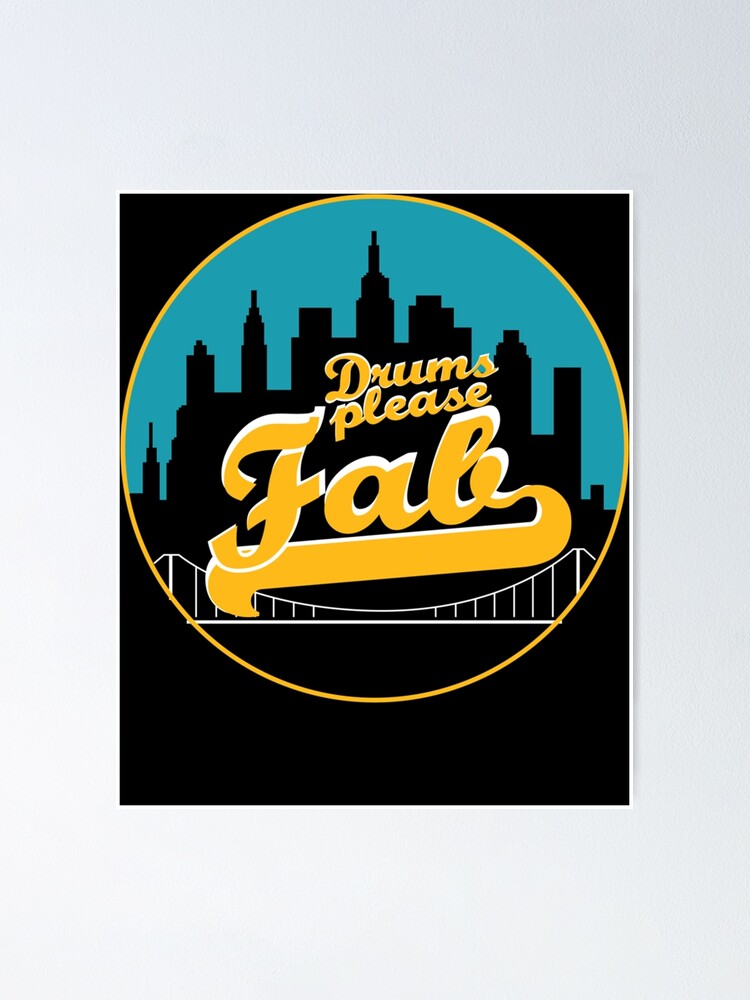 "ode to the drums please fab" Poster for Sale by LEVICHARLES | Redbubble