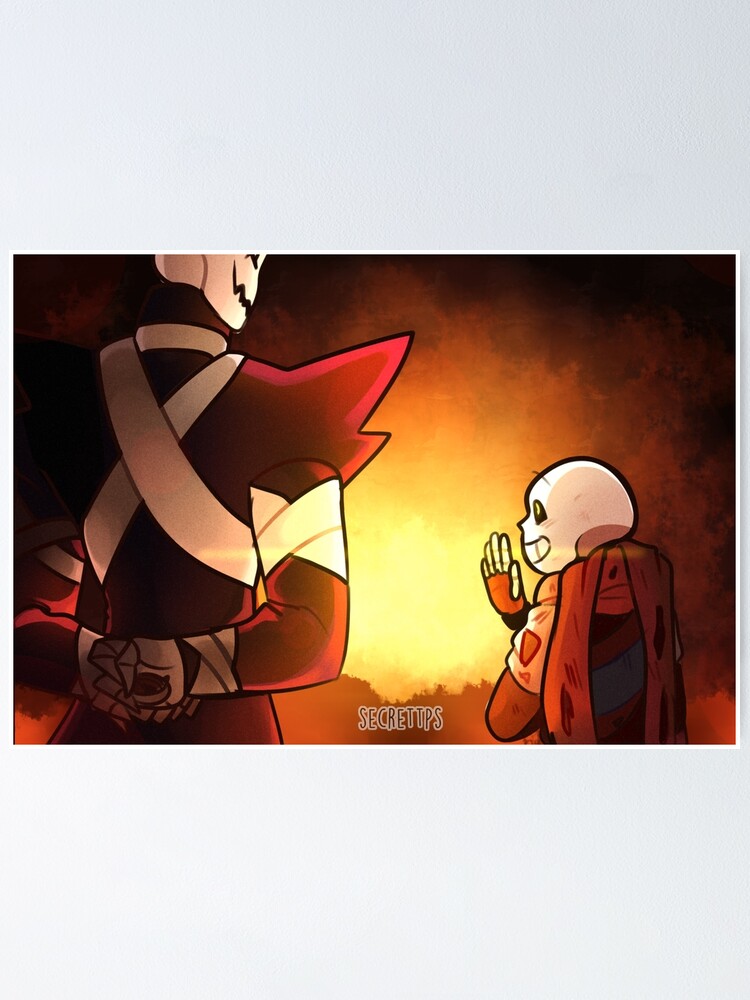 "Underverse XGaster and Ink" Poster for Sale by secrettps | Redbubble