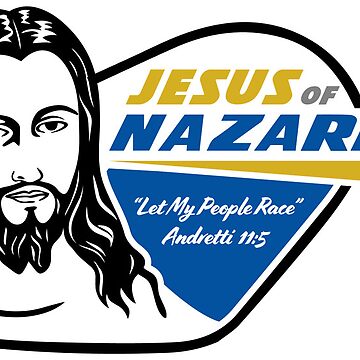 "Jesus of Nazareth" Sticker for Sale by BranningBrand | Redbubble