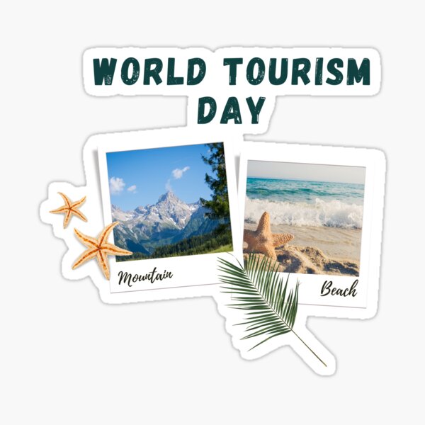 "Agile Travelling Mountain & Beach" Sticker for Sale by agiledesign ...