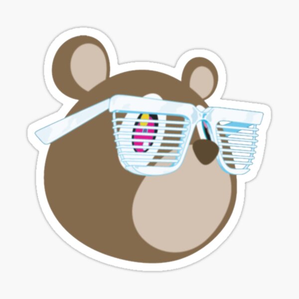"hype kanye" Sticker for Sale by BenjamiYoung | Redbubble