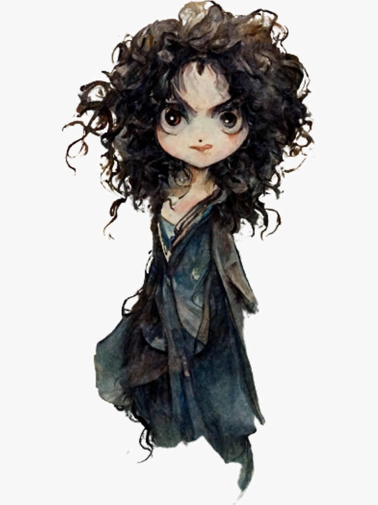 Pegatina «Bellatrix Lestrange» de SteamedSashimi | Redbubble