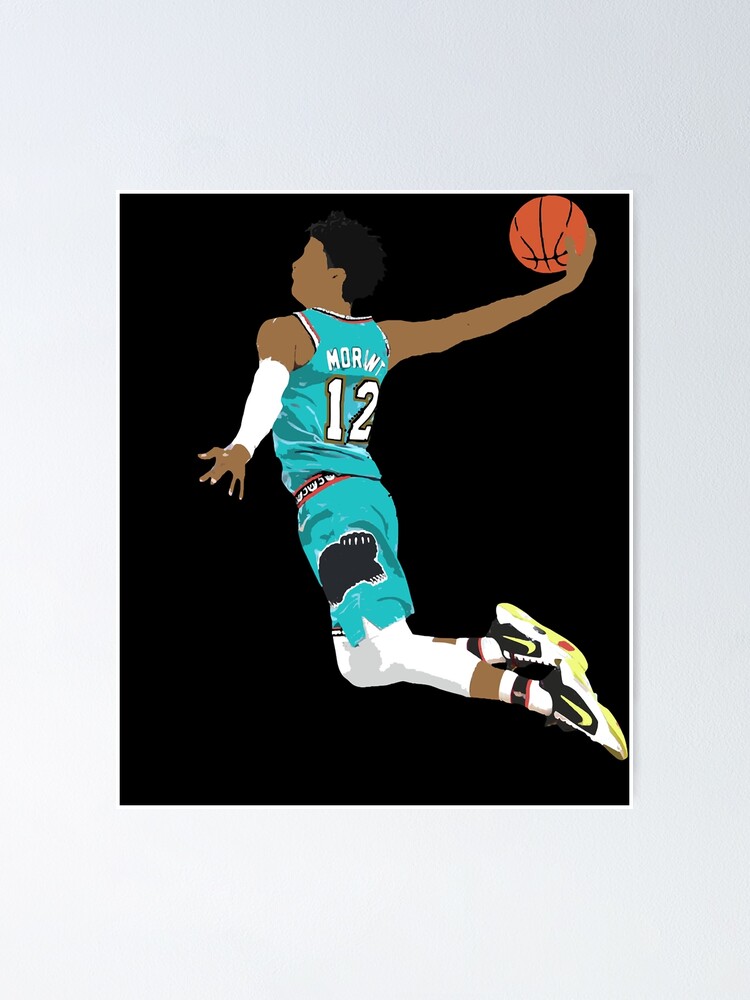 "Ja morant dunk" Poster for Sale by GinaDawson73 | Redbubble