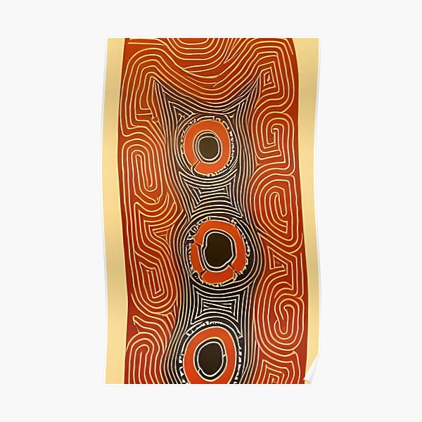 " Australian Aboriginal Art" Poster for Sale by Yoosa | Redbubble