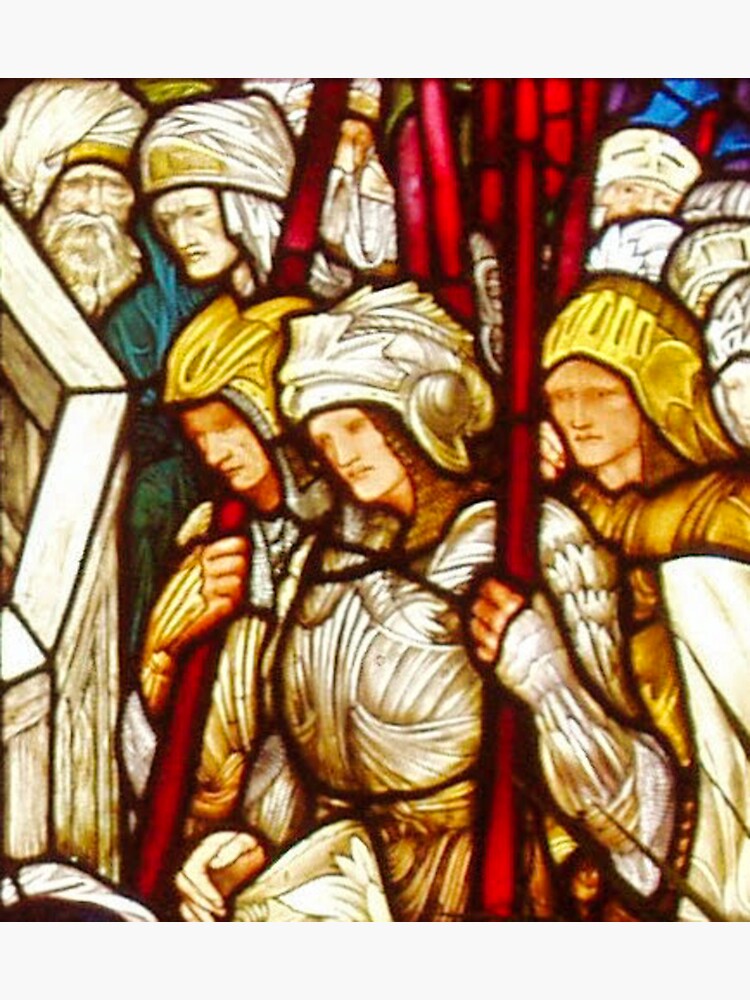 "William Morris Stain Glass Window" Sticker for Sale by IlluminatedPage ...