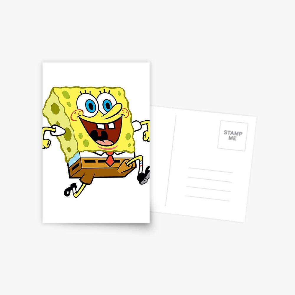 "Spongebob Squarepants" Postcard for Sale by tylerrudd | Redbubble