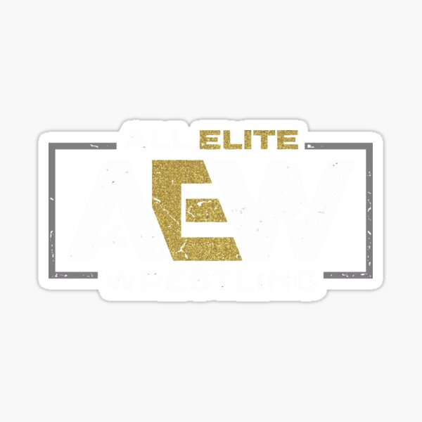 "all elite wrestling" Sticker for Sale by rayamgeprek89 | Redbubble