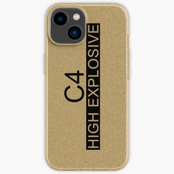 "" C4 HIGH EXPLOSIVE " phone case / skin" iPhone Case for Sale by ...