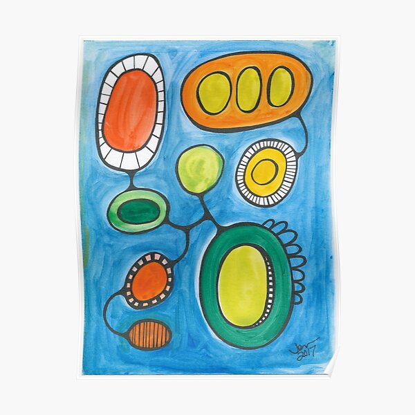 "Vegetable Scream" Poster by ghennah | Redbubble