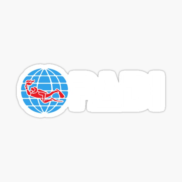 "PADI Logo" Sticker for Sale by JAMESHAWKIN | Redbubble