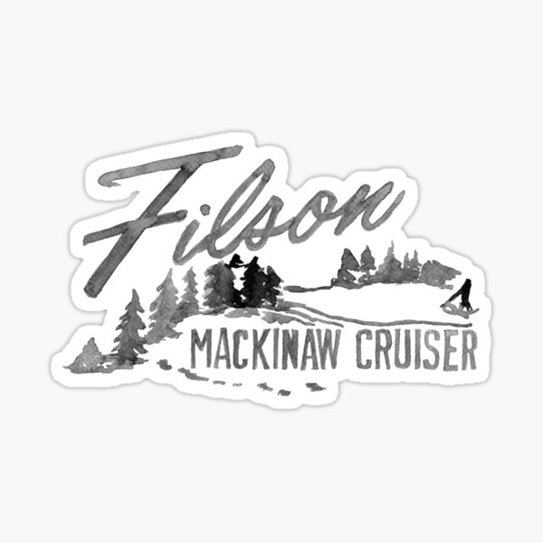 "fashion >filson > brand" Sticker for Sale by sesusagles | Redbubble