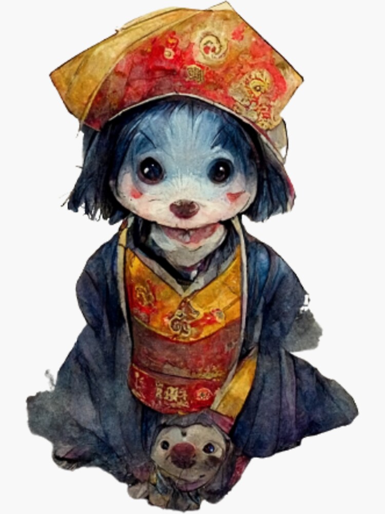 "Jiangshi / Chinese Vampire" Sticker for Sale by SteamedSashimi | Redbubble