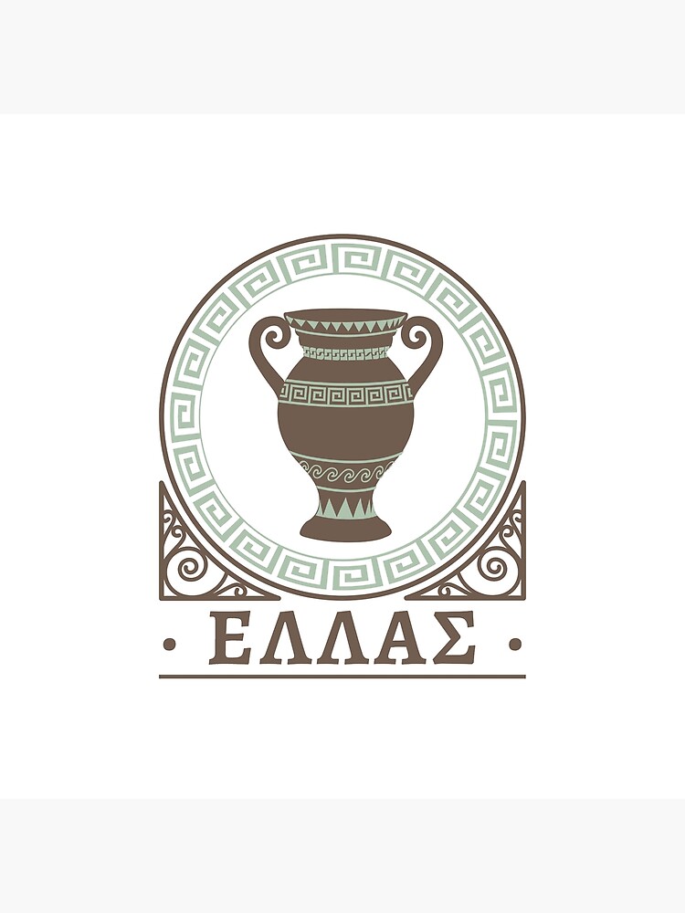 "Greece Crest by The Greek Store" Poster for Sale by thegreekstore ...