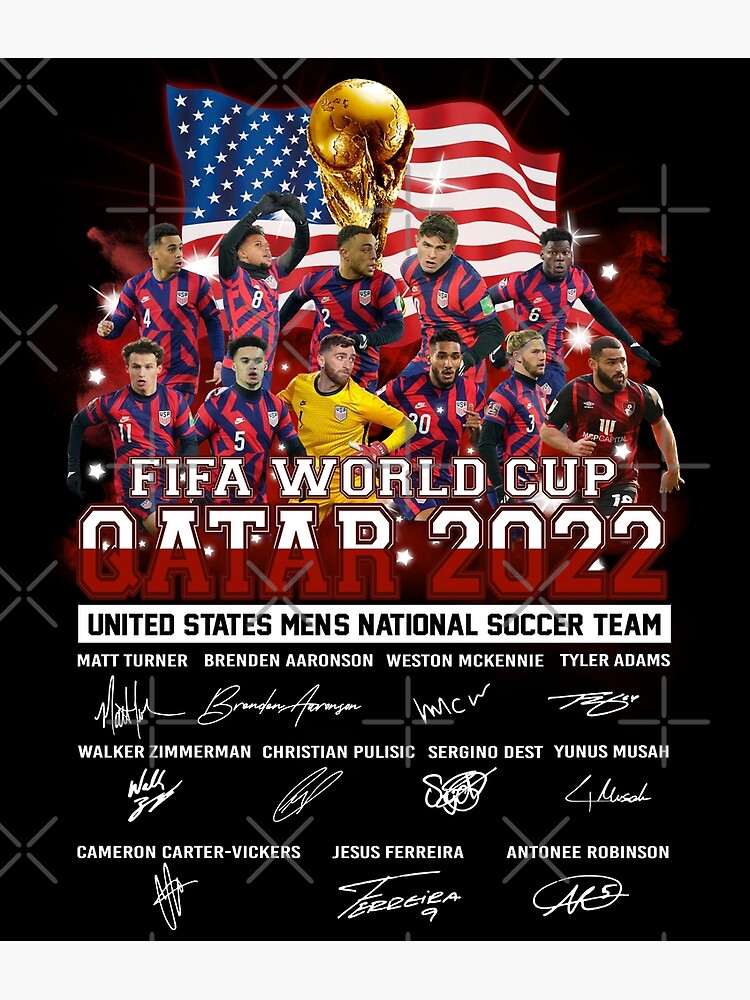 "Proud US Team Fans 2022" Poster for Sale by JessBeer | Redbubble