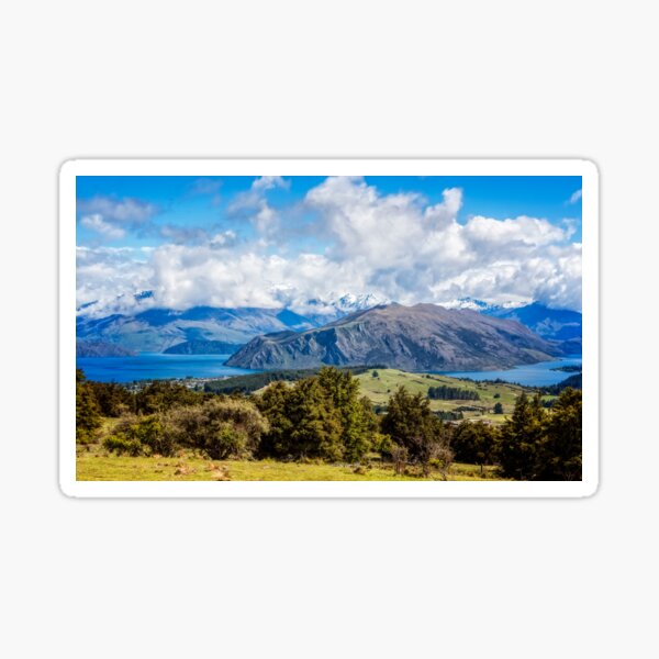 "Wanaka New Zealand" Sticker for Sale by joancarroll | Redbubble