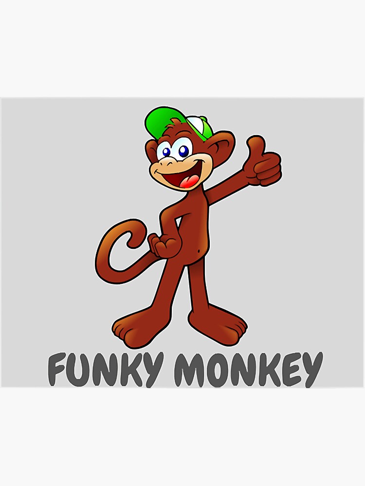 "Fiona Francois FUNKY MONKEY Classic Essential" Sticker for Sale by ...