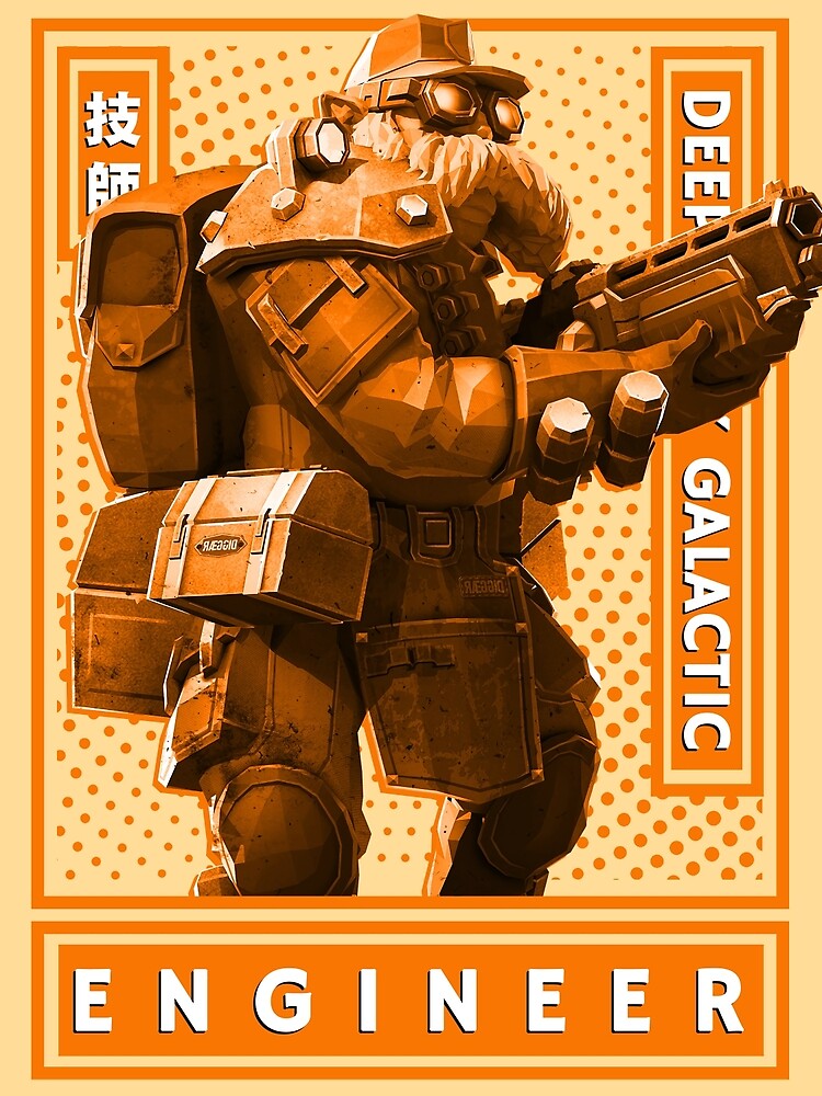 Deep Rock Galactic Enjiner Premium Matte Vertical Poster sold by ...