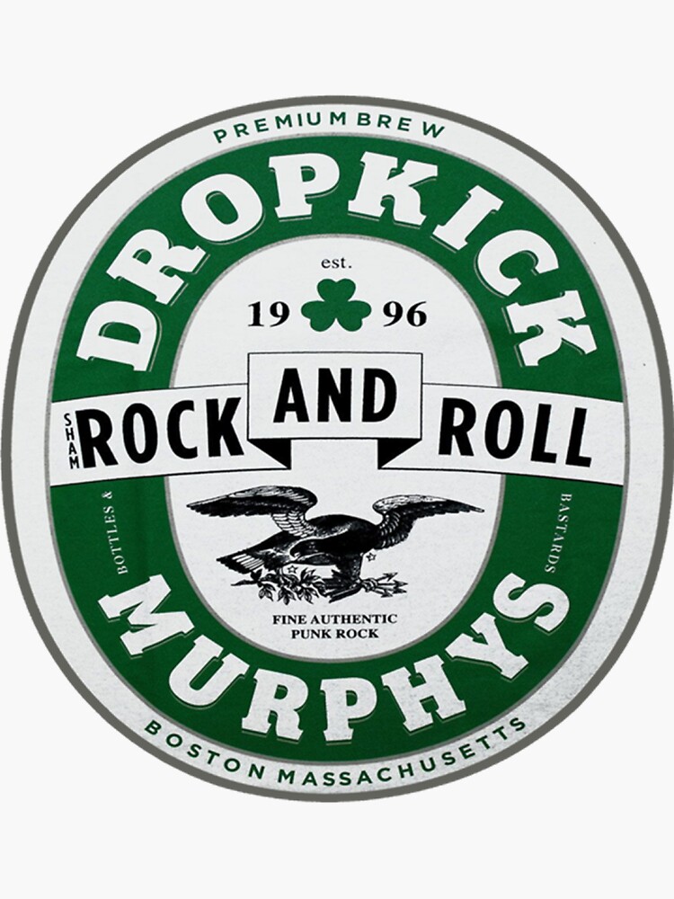 "Logo Rock And Roll Music Band Poster Lightweight Dropkick Murphys ...
